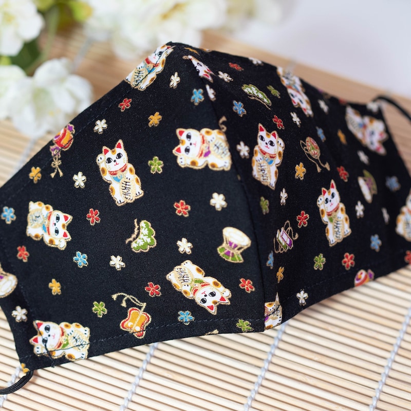 Kawaii Face Mask - Etsy