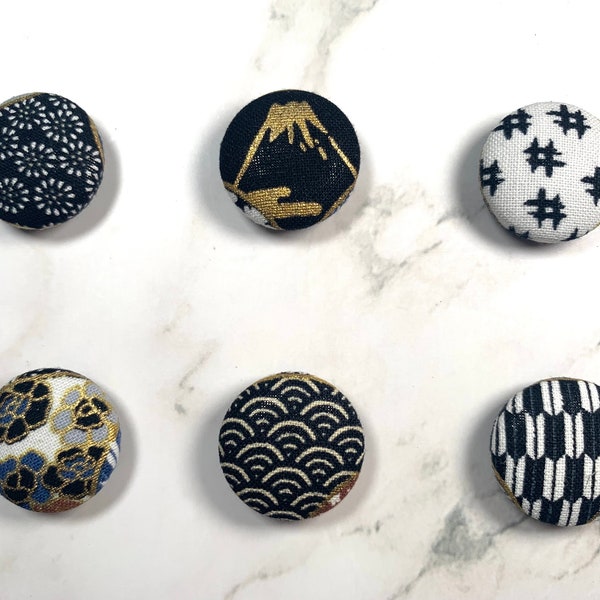 Fabric Magnets - Etsy
