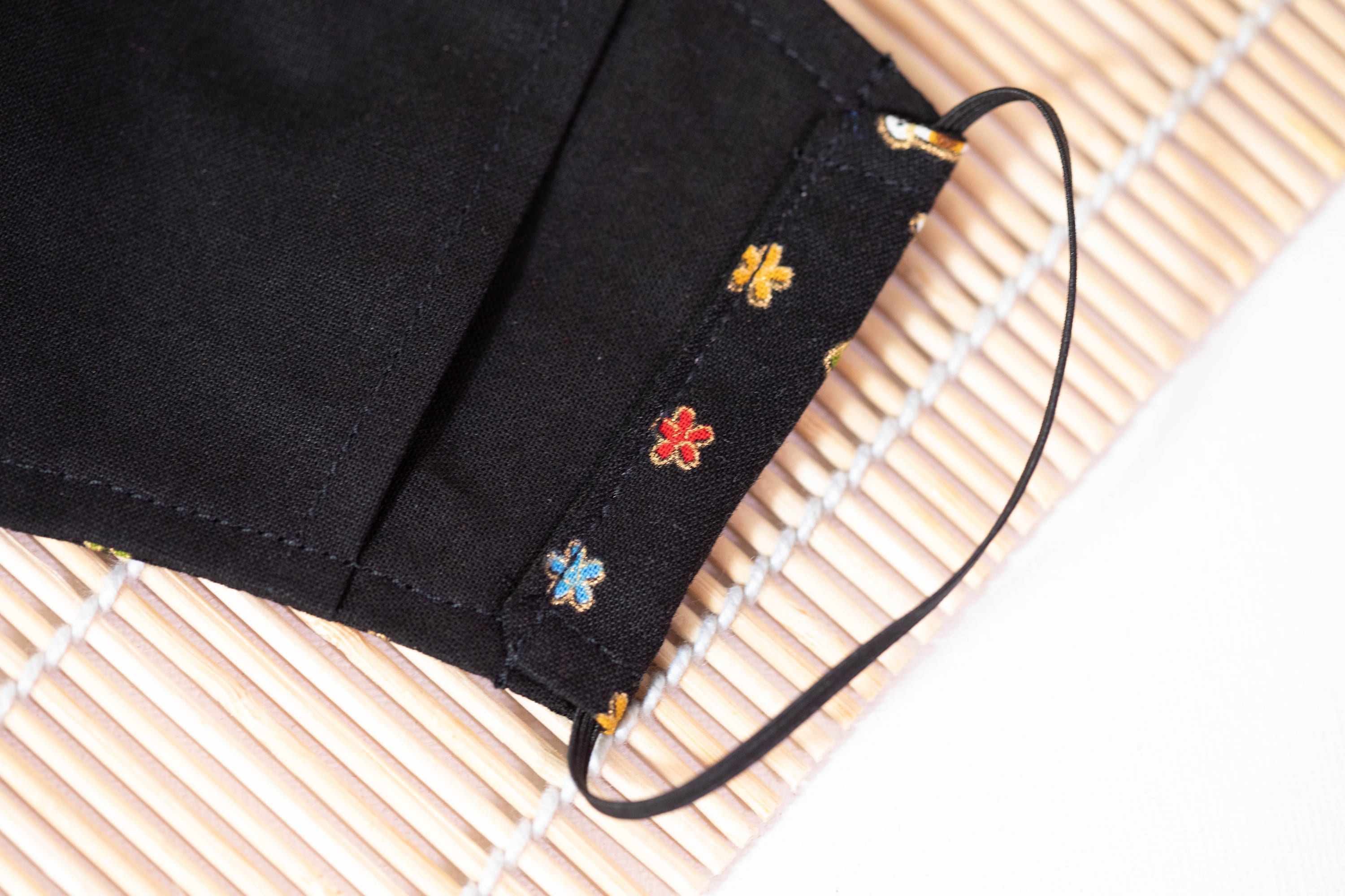 Asian Oriental Kawaii Good Luck Maneki Neko Face Mask black | Etsy