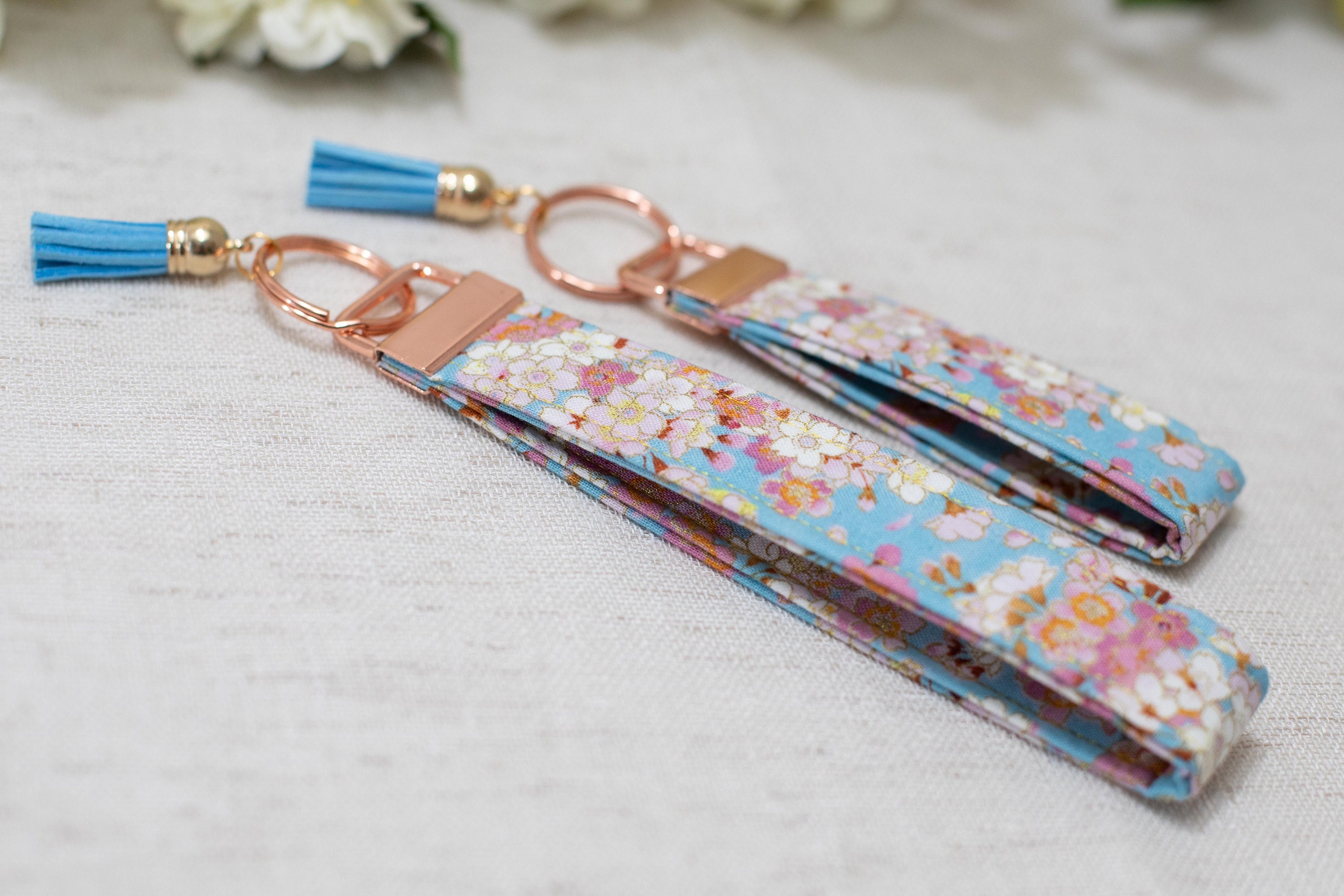 Asian Oriental Handmade Key Fob With Tassel (wristlet or Mini Size) - Etsy
