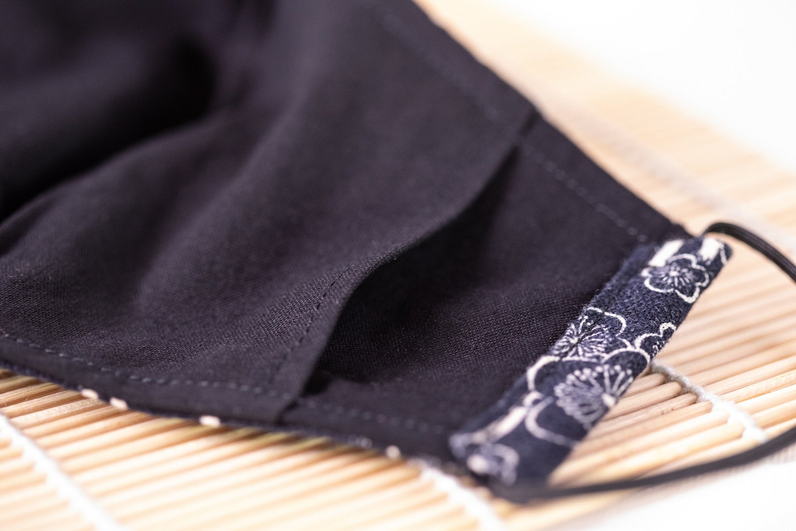 Asian Oriental Plum Blossoms Face Mask japanese Indigo | Etsy