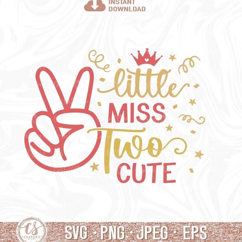 Two Cute Svg - Etsy
