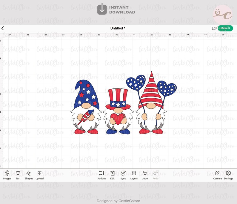 4th of July Gnomes Svg Patriotic Gnomes Independence Day - Etsy