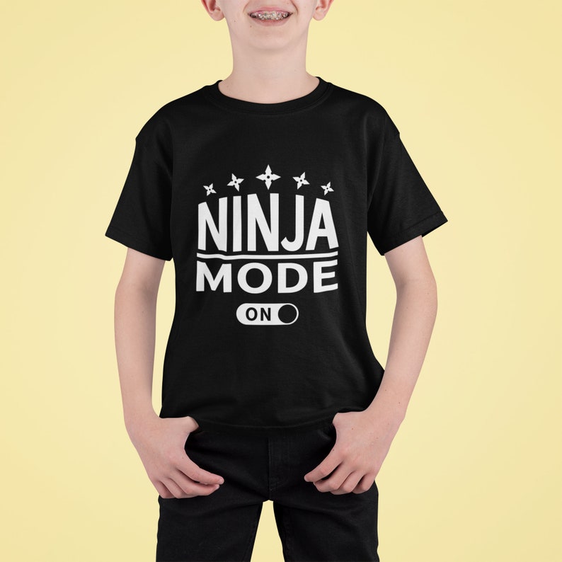 Ninja Mode Svg, Ninja Mode On, Ninja Birthday Svg, Ninja Kids Svg ...