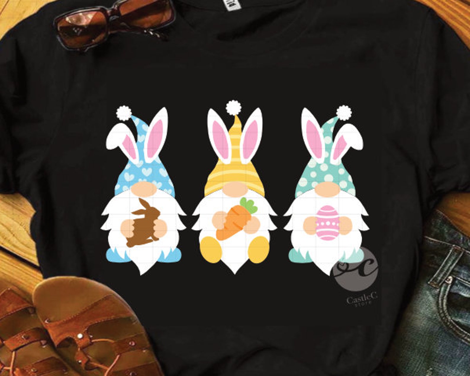 Easter Gnome Svg, Easter Bunny Gnomes Svg, Easter Bunny Svg, Happy ...