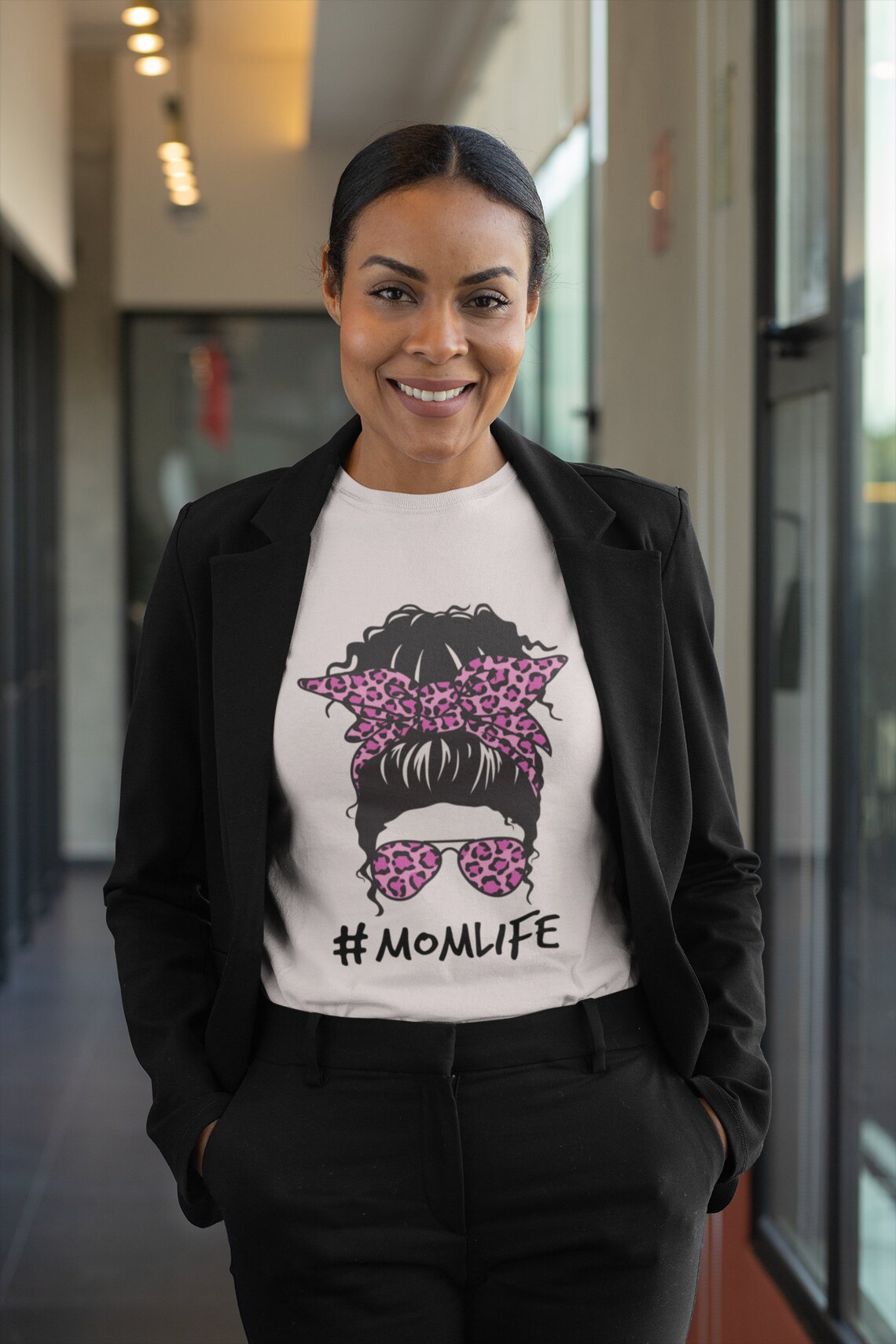 Mom Life Svg Mom Life Pink Leopard Svg Momlife Png Girl - Etsy