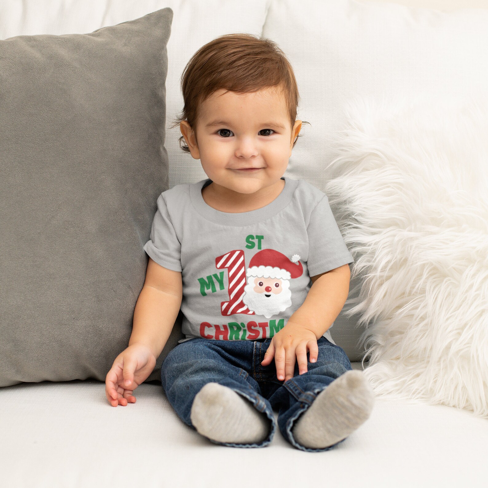 My 1st Christmas Svg, My First Christmas Svg, Baby First Christmas Svg ...