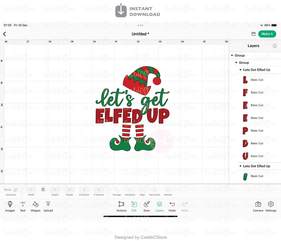 Let's Get Elfed up Svg Funny Christmas Christmas Svg | Etsy