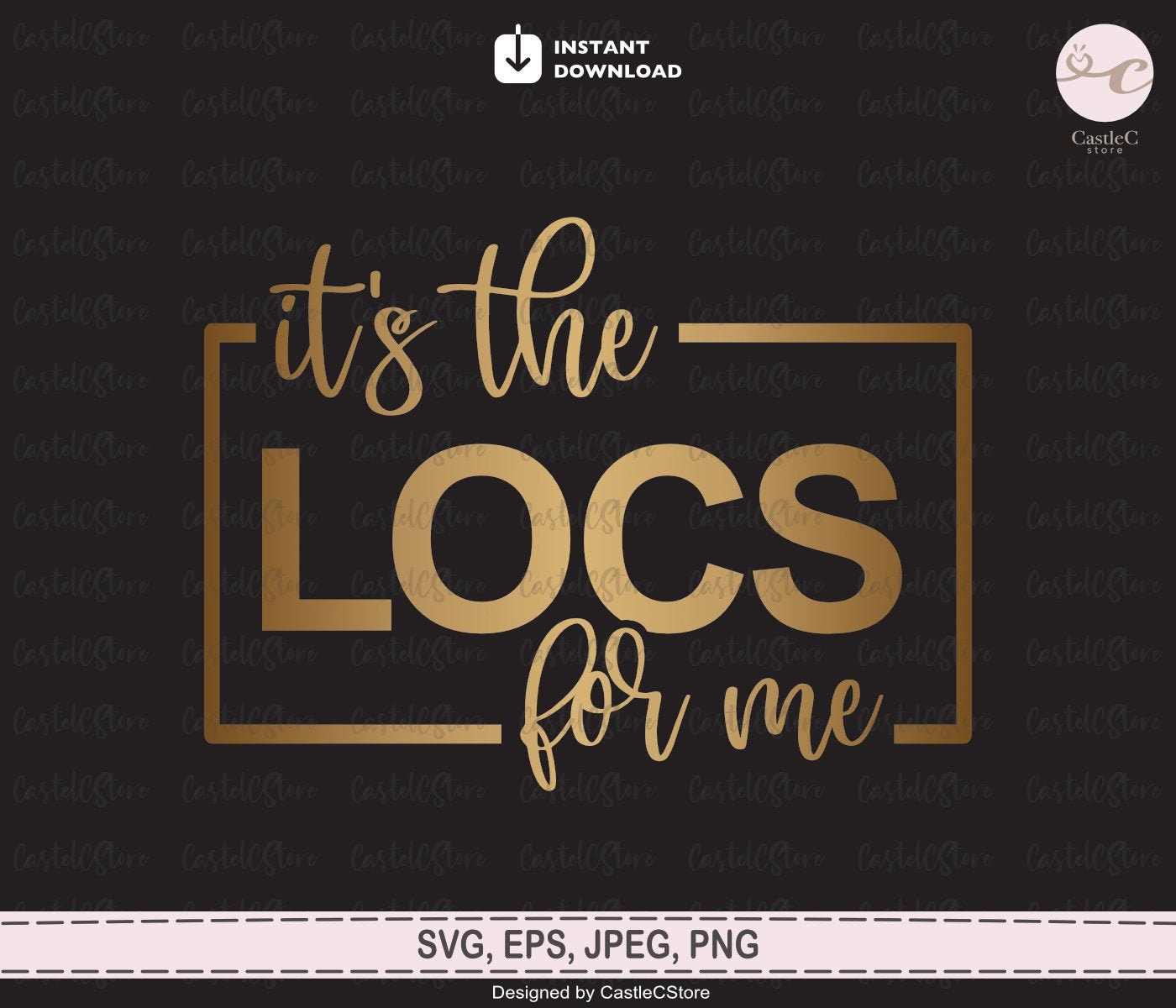 It's the LOCS for Me Svg Locs SVG Loc Queen SVG Afro - Etsy