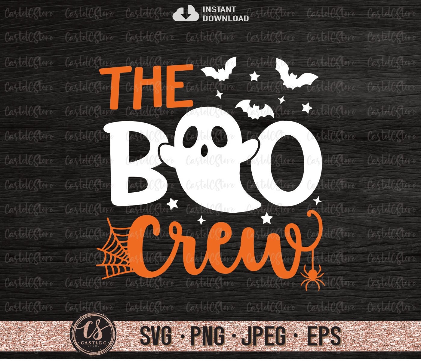 The Boo Crew Svg Png Matching Family Halloween Shirt Svg - Etsy