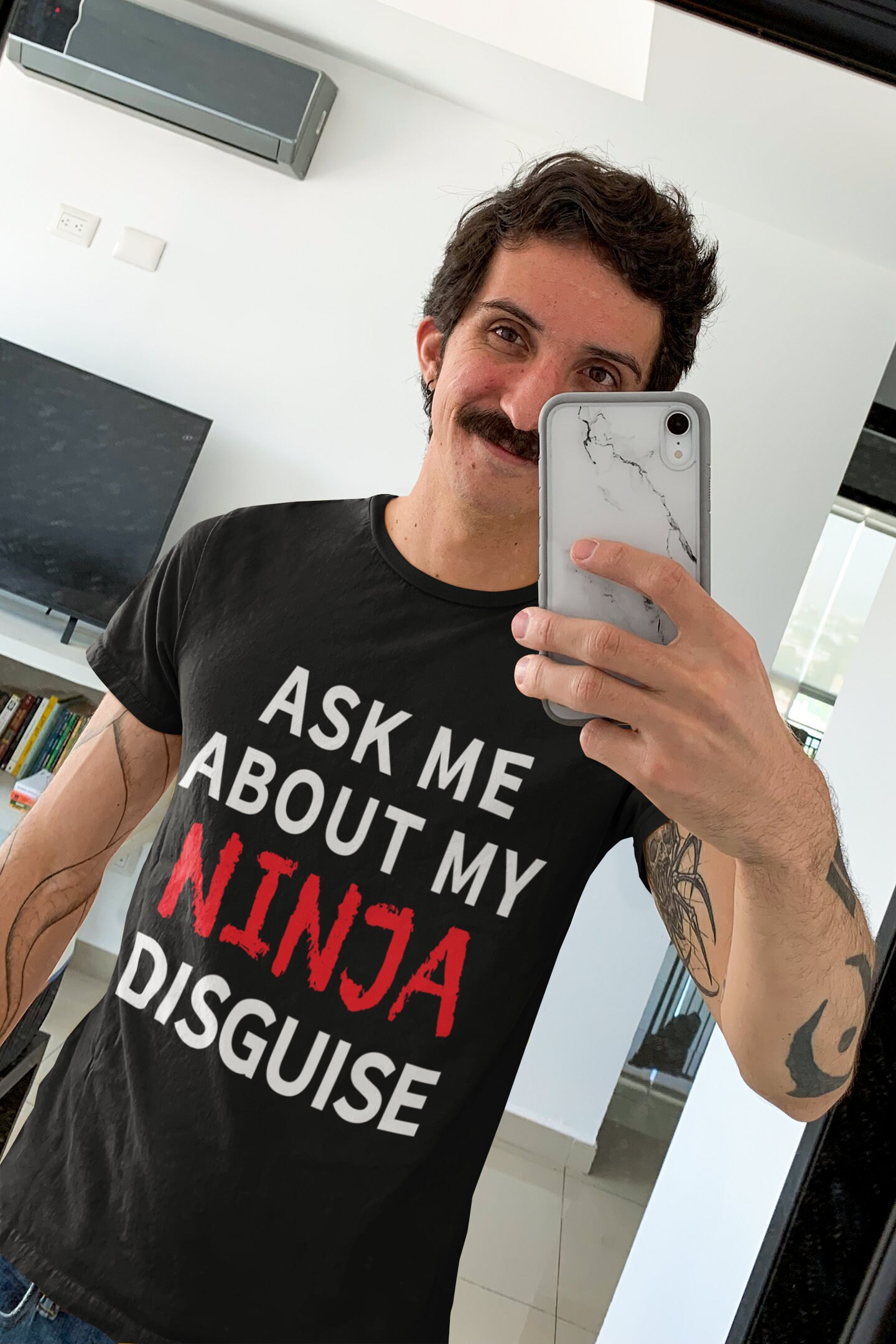Ask Me About My Ninja Disguise Svg, Ninja Face Mask Svg, Ninja Birthday ...