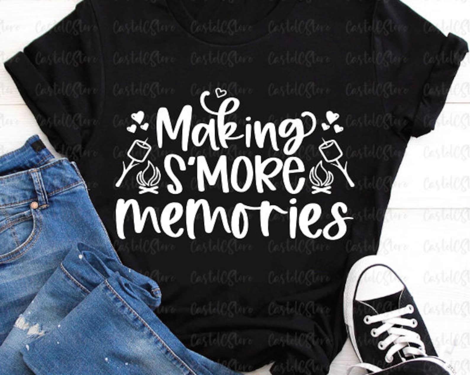 Making S'more Memories, Camping Sign, Smores Station, Smores Sign Svg ...