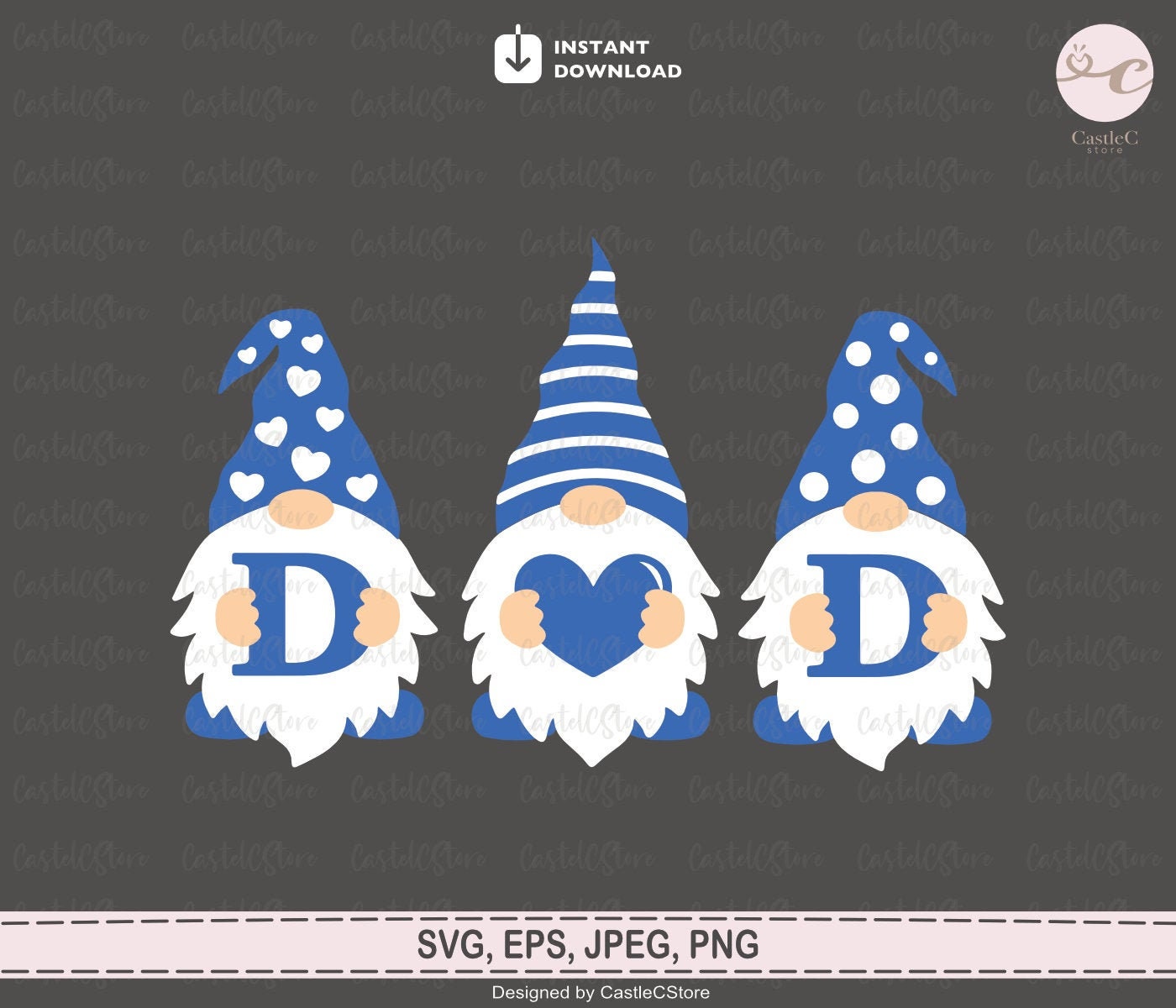 Father's Day Svg Gnomes Svg Love Svg Dad Life Svg - Etsy