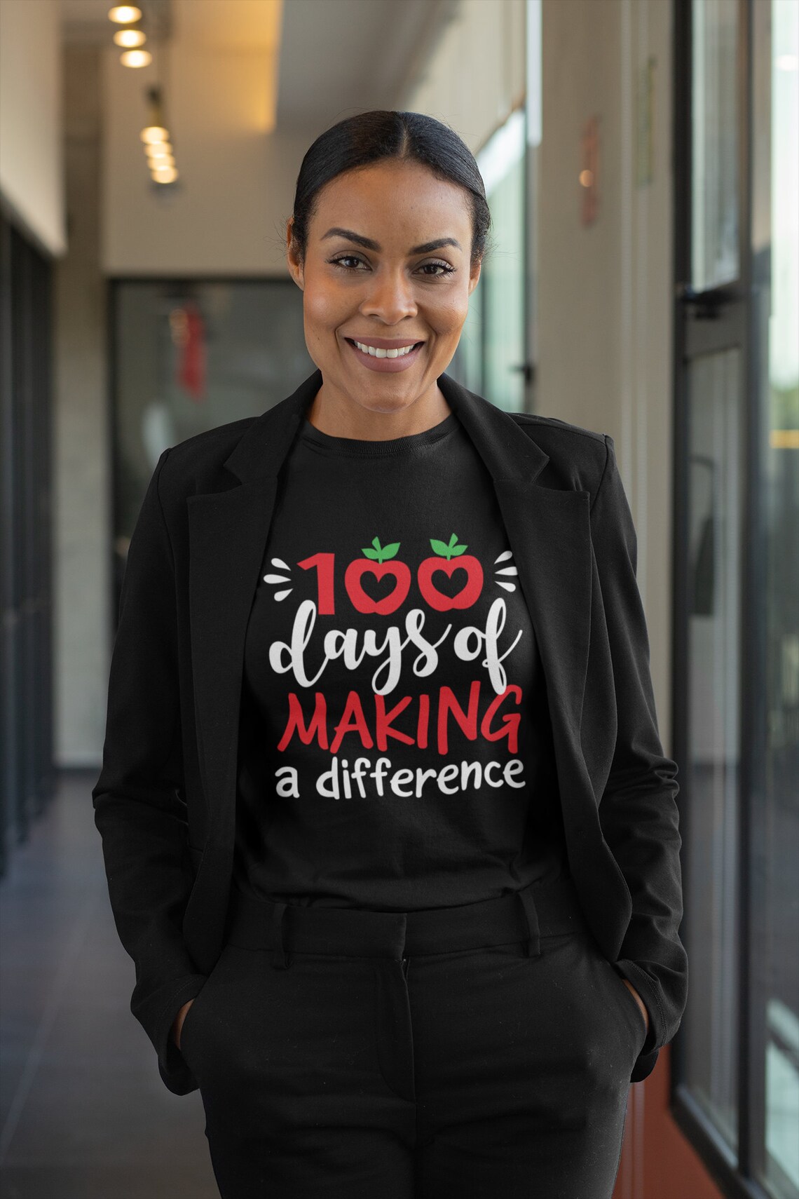 100 Days of Making a Difference Svg100 Days of School Svg - Etsy