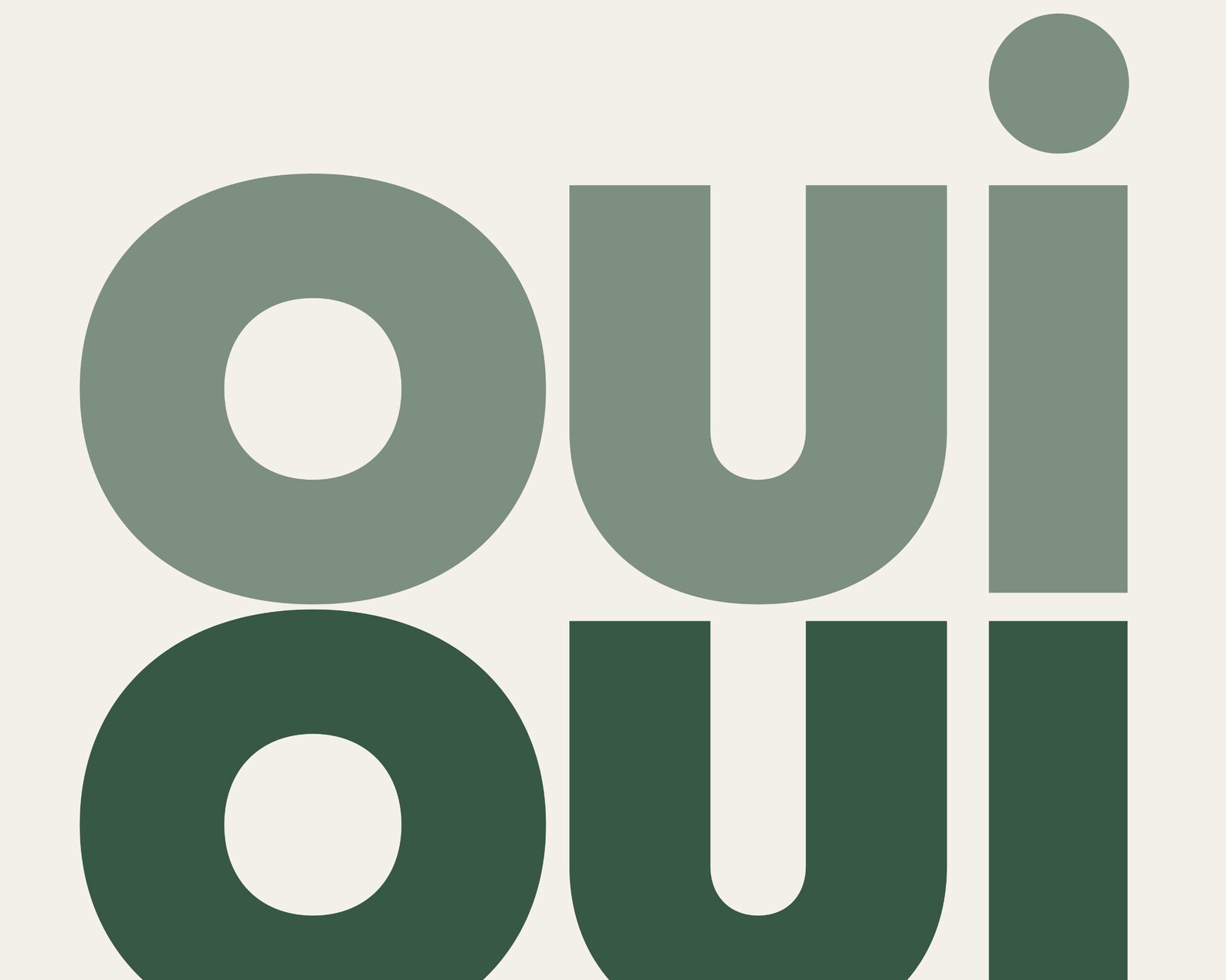 Oui Oui Poster French Print Green Print Bathroom Print - Etsy