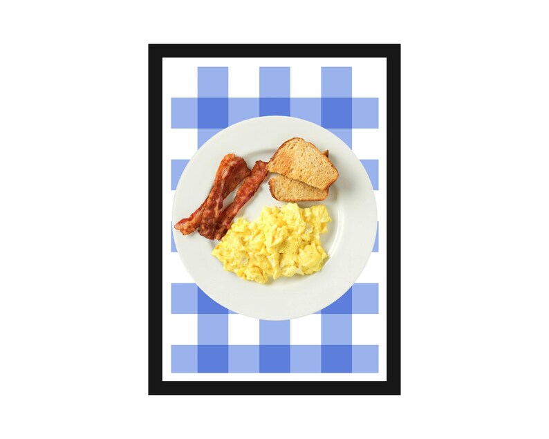 Ron Swanson Breakfast Poster Parks and Recreation Print - Etsy