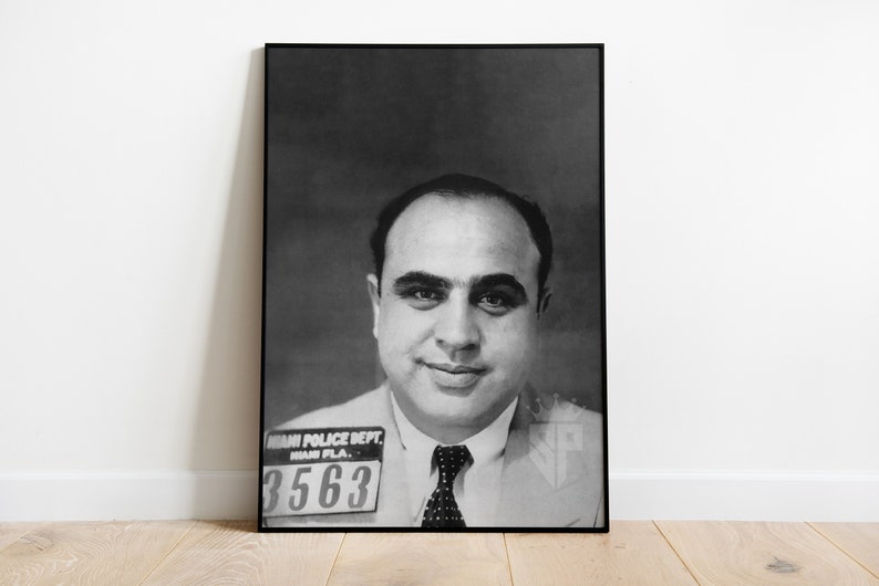 Mugshot Poster Black and White Celebrity Mugshot Vintage - Etsy