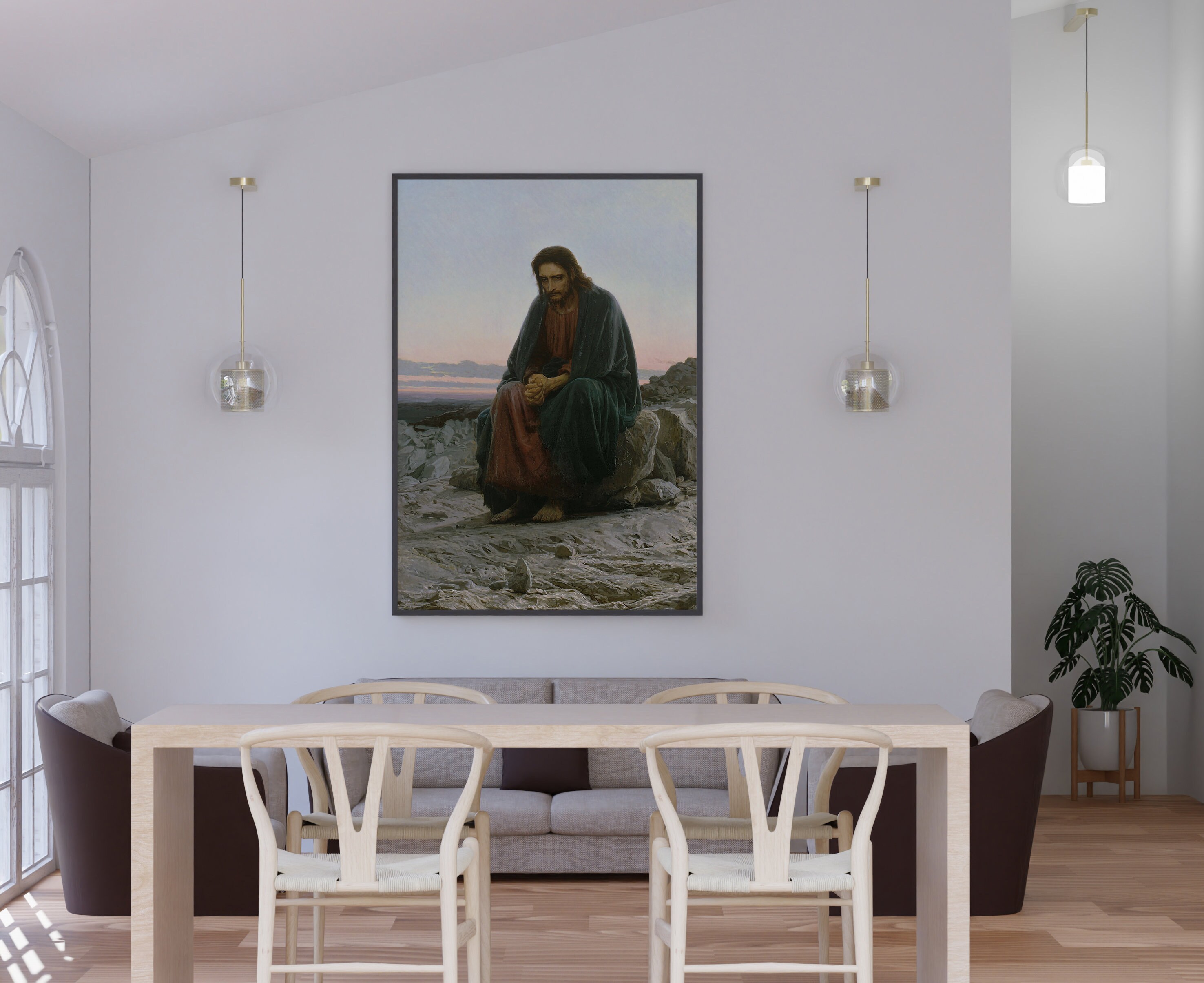 Jesus Christ Painting Jesus Christ Art Christian Painting Etsy
