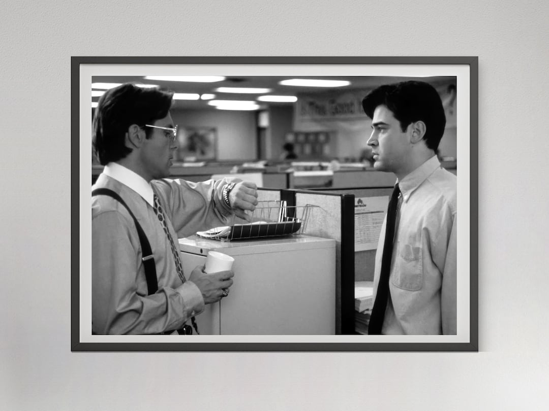 Retro Office Space Movie Poster, Funny Office Wall Art, 90's Vintage ...