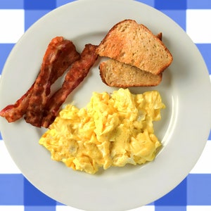 Ron Swanson Breakfast Poster, Parks and Recreation Print, Funny Kitchen ...