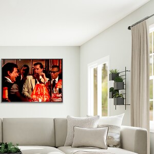 Goodfellas Poster, Funny Wall Art, Bar Cart Print, Retro Movie Poster ...
