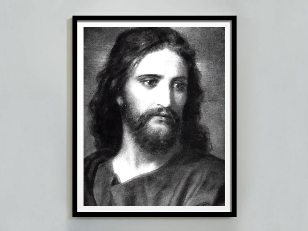 Jesus Christ Poster, Jesus Picture, Jesus Christ Print, Jesus Painting ...