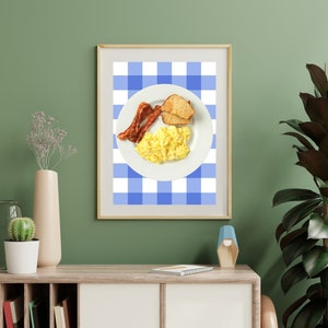 Ron Swanson Breakfast Poster, Parks and Recreation Print, Funny Kitchen ...