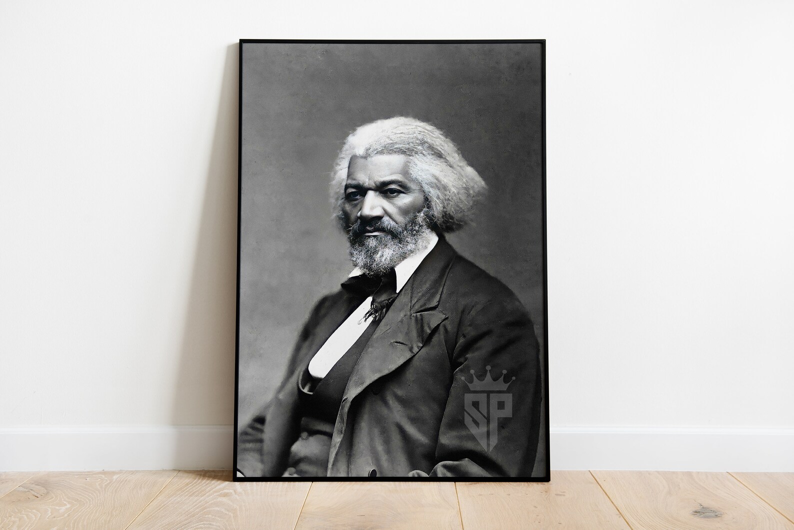 Frederick Douglass Poster, Black and White, Vintage Wall Art, Frederick ...