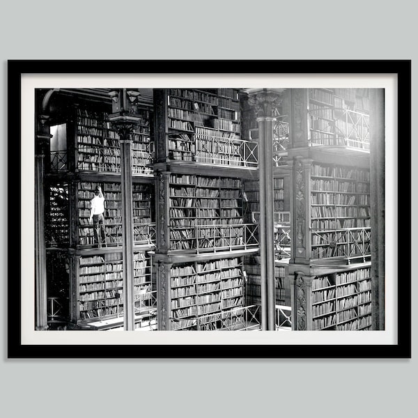 Library Wall Art - Etsy