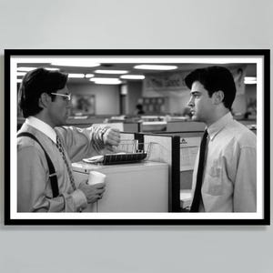 Retro Office Space Movie Poster, Funny Office Wall Art, 90's Vintage ...