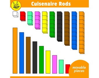 Cuisenaire Rods - Etsy