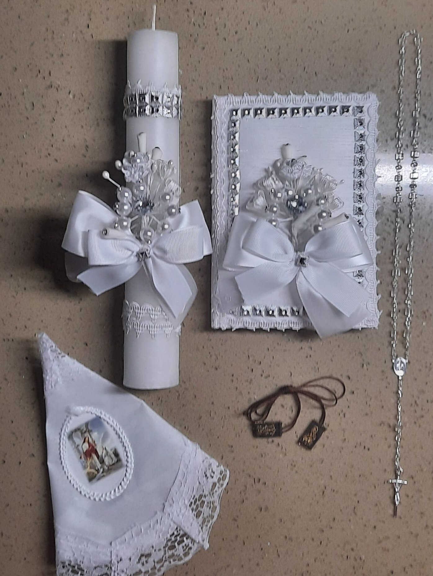 First Communion Candle Set/vela De Primera Communion | Etsy
