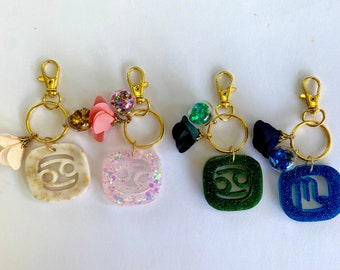 Astrology Key Chains - Etsy