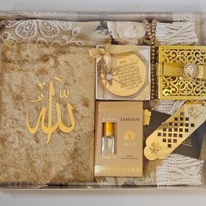 Islamic Gift Set - Limited Edition Gold Velvet Quran Set - Etsy