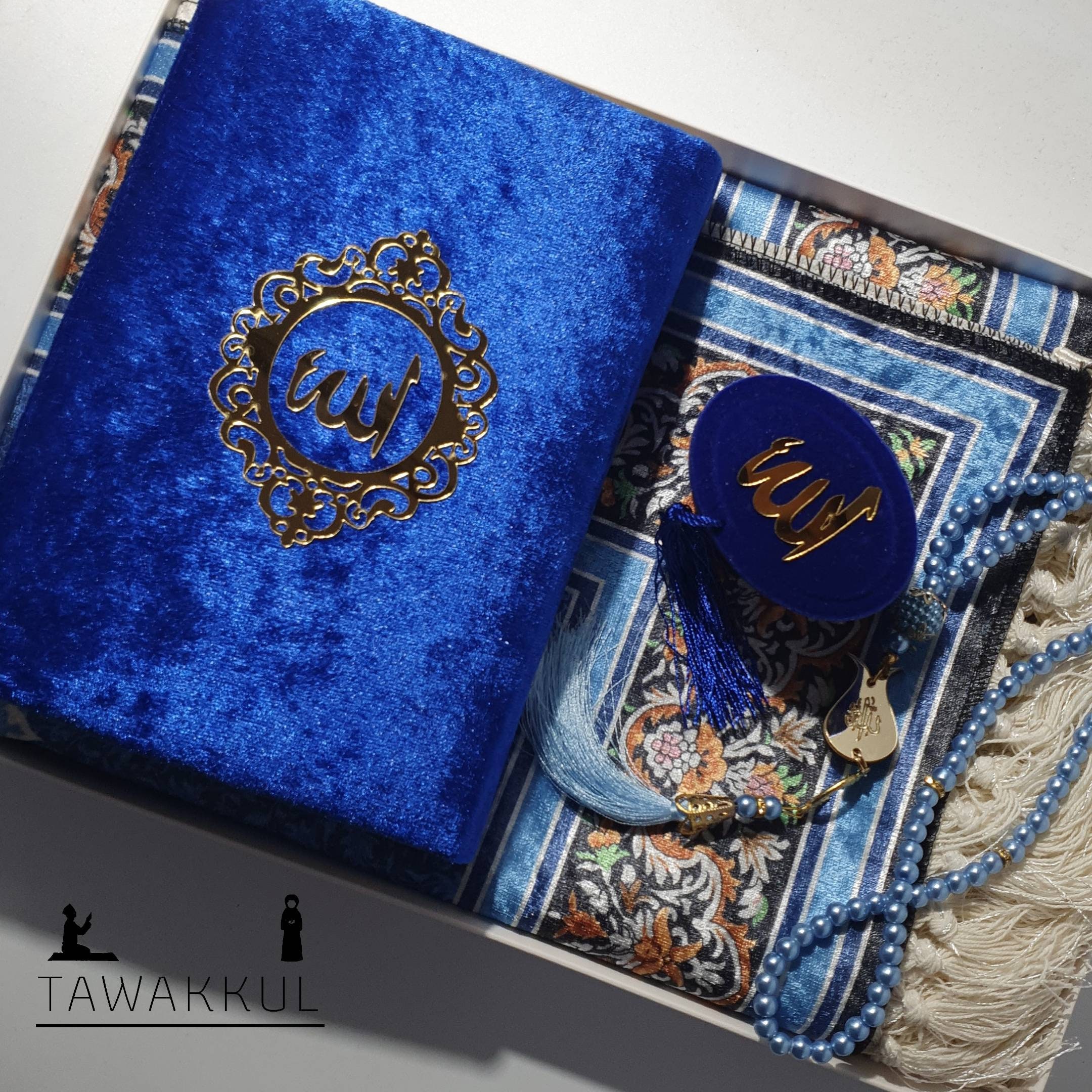 Quran Set - Islamic Gifts - Eid Gifts - Royal Blue Quran Set - Etsy UK
