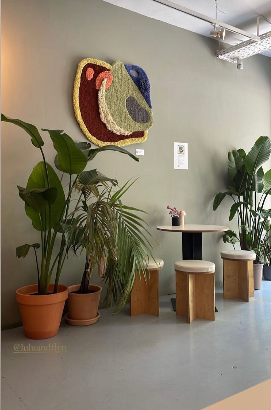 Modern Rug, Wall or Floor Rug, Tufted Wall Rug, One of a Kind Textil ...