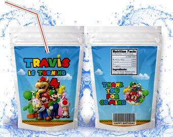 Mario Capri Sun - Etsy