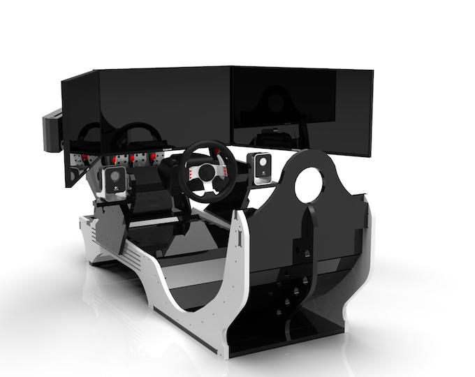Plans for DIY Race Gaming Simulator Cockpit - Etsy Canada