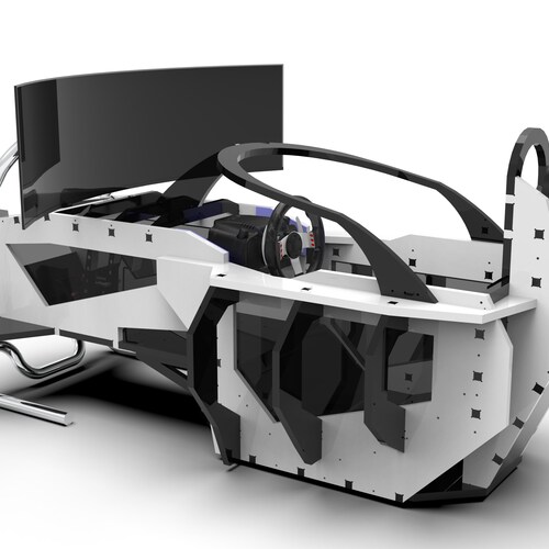 F1 Style Simulator Plans for Diy - Etsy