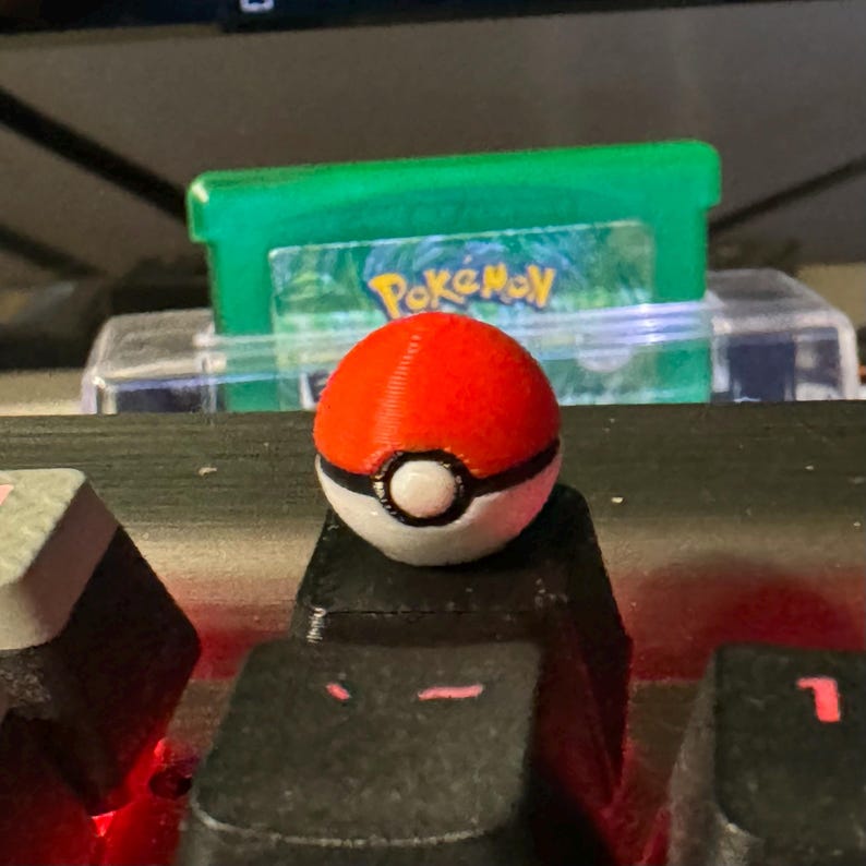 Pokeball Keycap (mechanical Keyboard) - Etsy