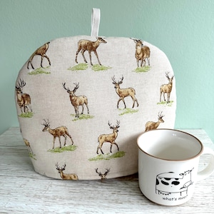Deer Tea Cozy, Stag Tea Cosy for Teapot, Mothers Day Gift, New Home ...