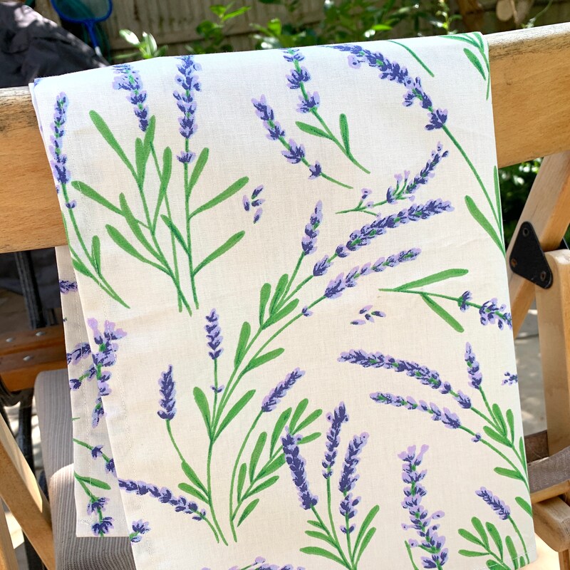 Purple Tea Towel - Etsy