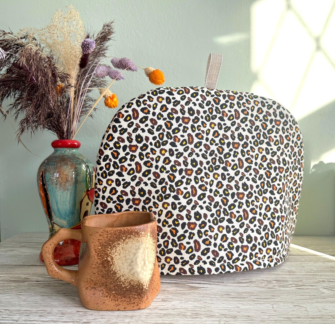 Leopard Print Tea Cosy, Tea Cozy for Teapot, Tea Lover Gift, New Home ...