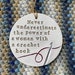 Crochet Gift Quote Plaque Sign for Crochet Room Gift for - Etsy