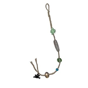 Natural Hemp Macrame Glass Beaded Handmade Decoration - Etsy