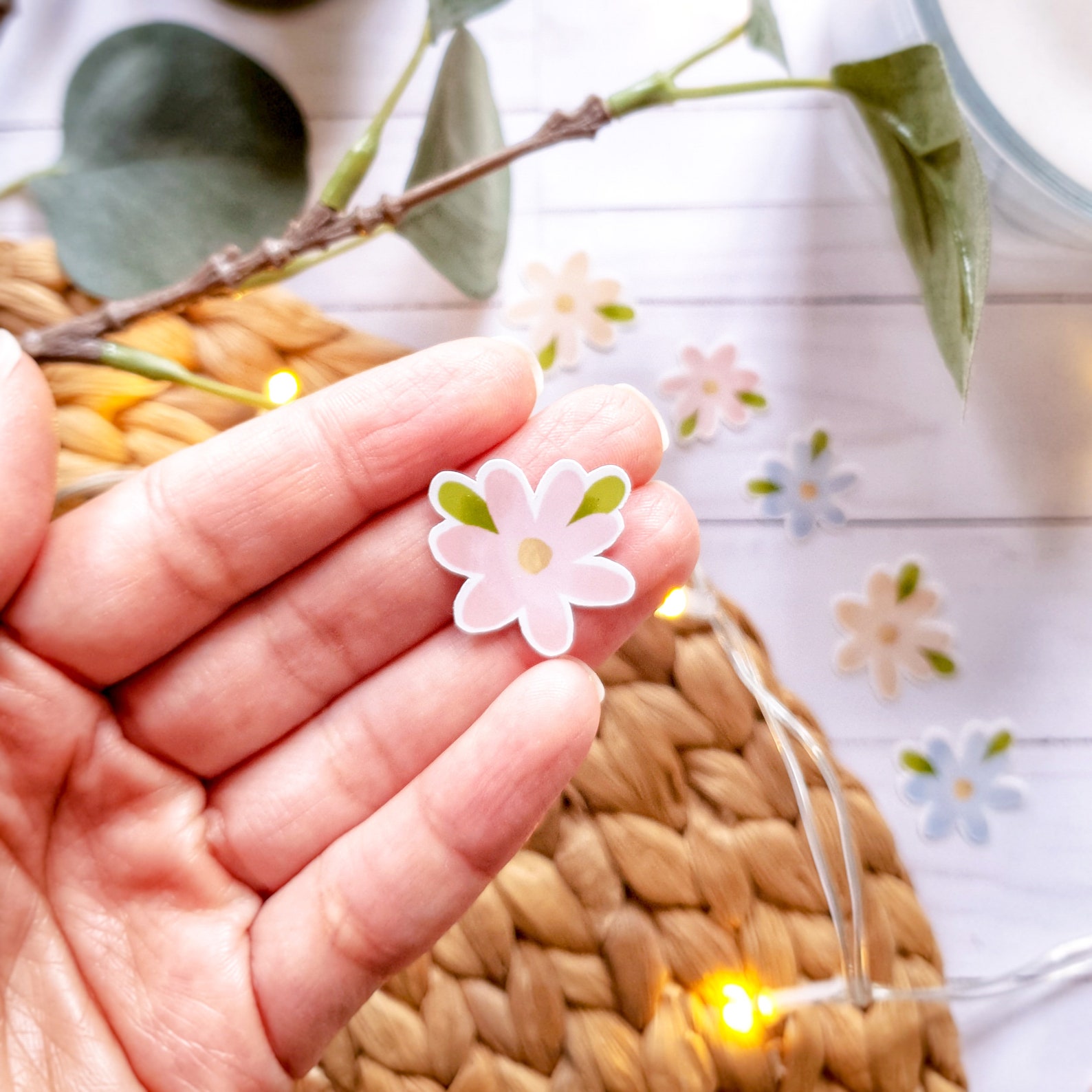 Foxy Flower Power Vinyl Sticker Pack Matte Sticker Pack - Etsy