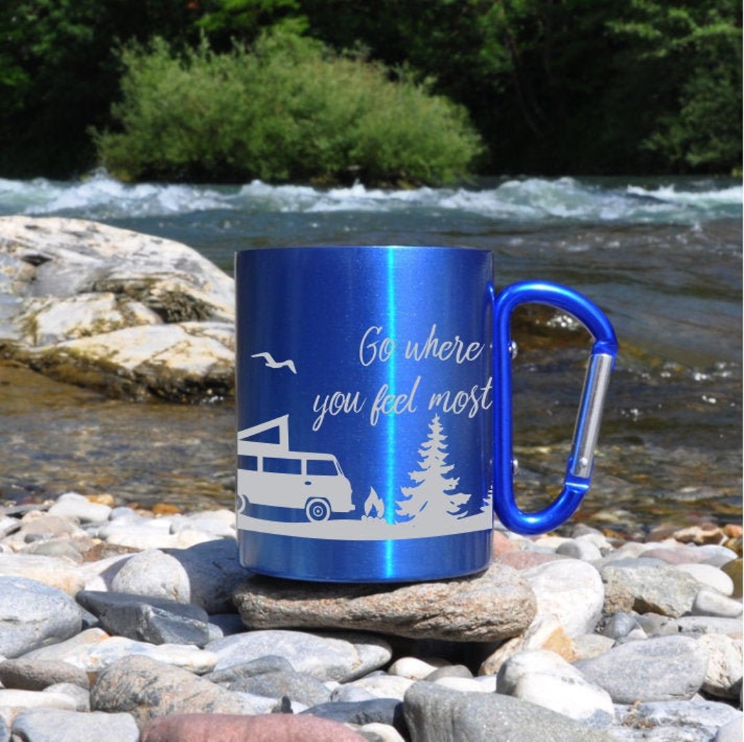 Personalisiert, Becher, Tasse, Lasergravierte Tasse, Camping Becher ...