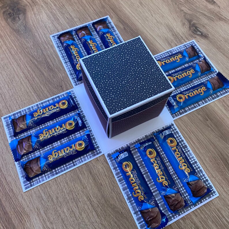 Exploding Chocolate Gift Box Terrys Chocolate Orange Cadbury - Etsy UK