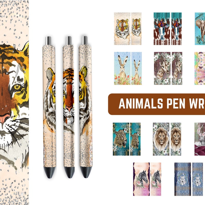 Stylo animaux - Etsy France