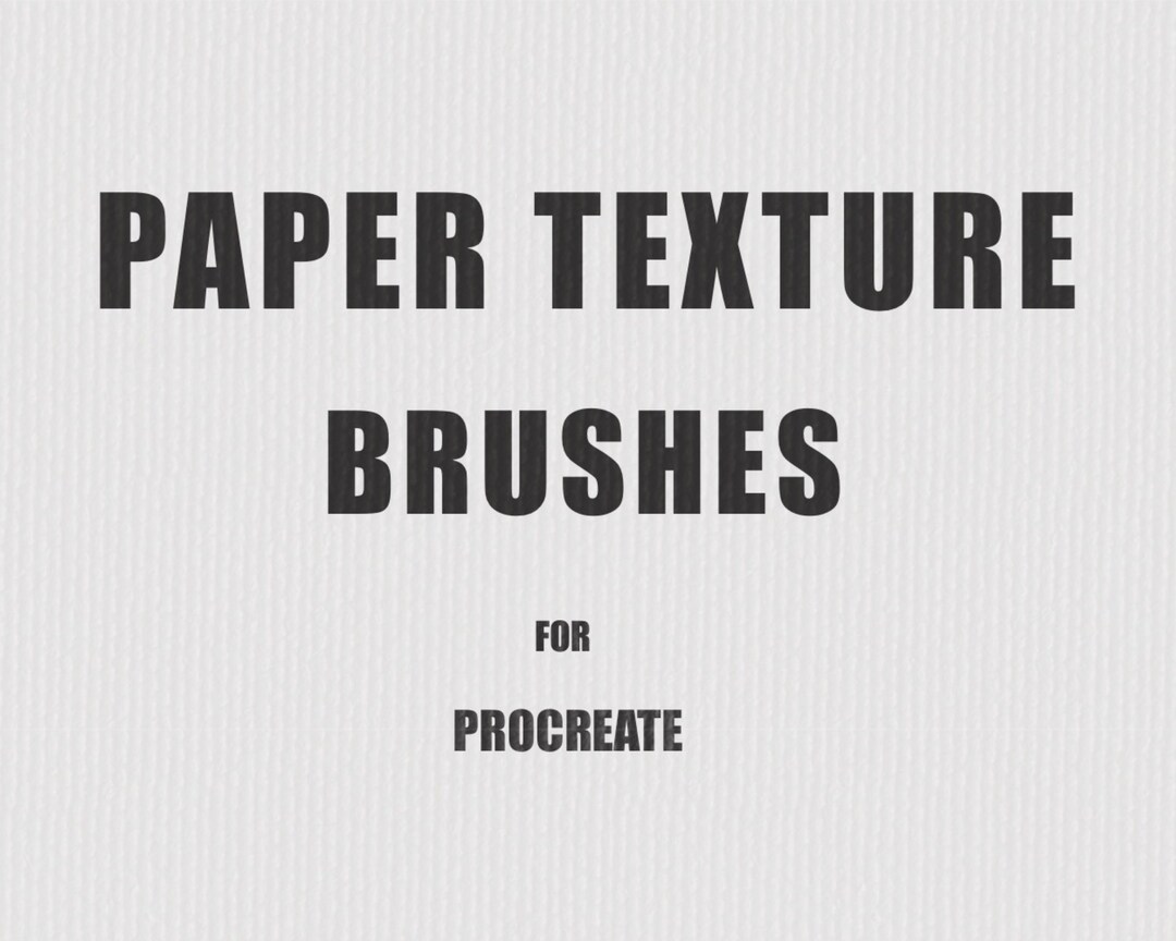 Procreate Paper Texture Brushes Procreate Stamp Procreate - Etsy
